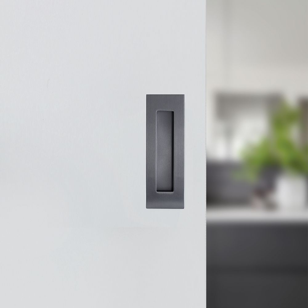 Lockwood Vivid® Collection Sliding Door Flush Pull | ASSA ABLOY